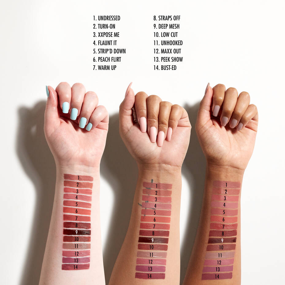 Nyx lipstick lingerie store